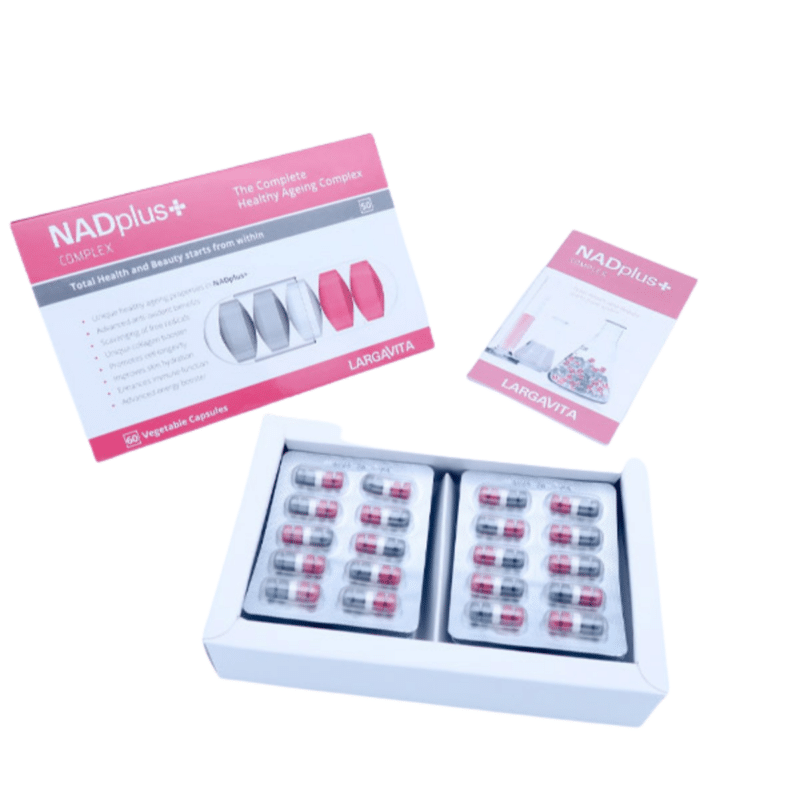 Largavita - NADplus+ Complex - 60 Caps - Boost Cellular Health