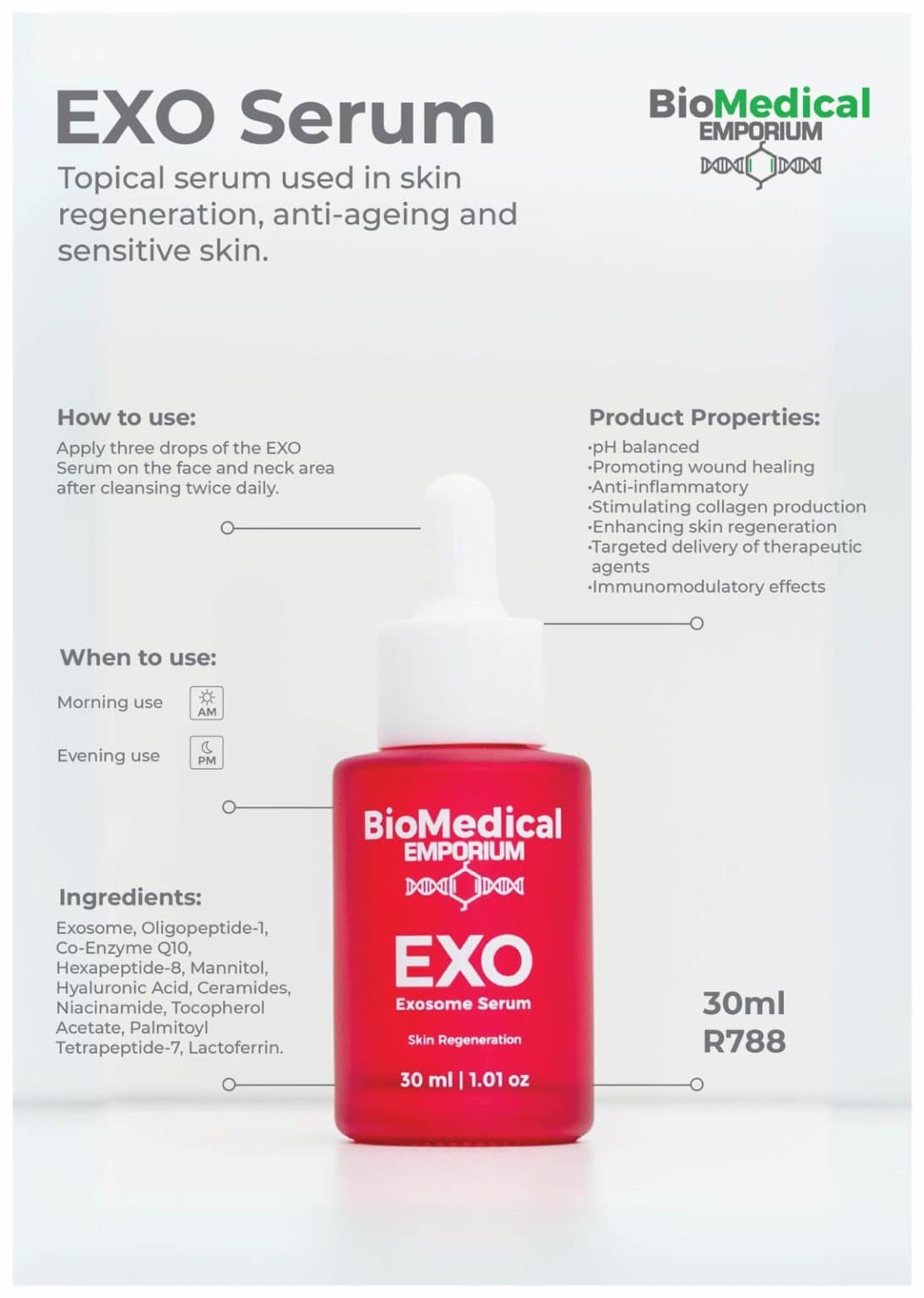 Biomedical EXO Serum | 30ml